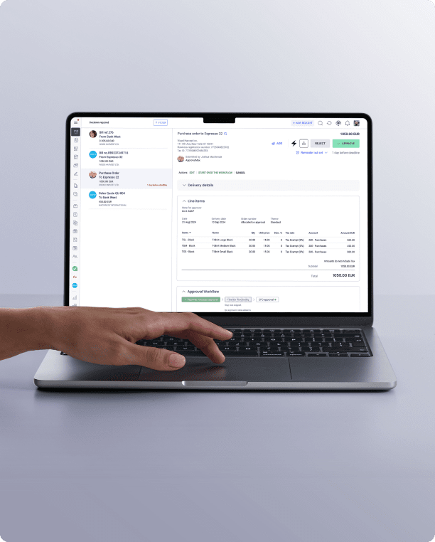 The easy way to manage account codes in workflows